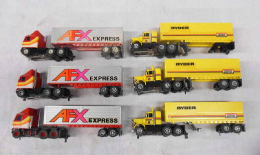 Aurora Afx Big Ryder Tractor Trailer Trucks