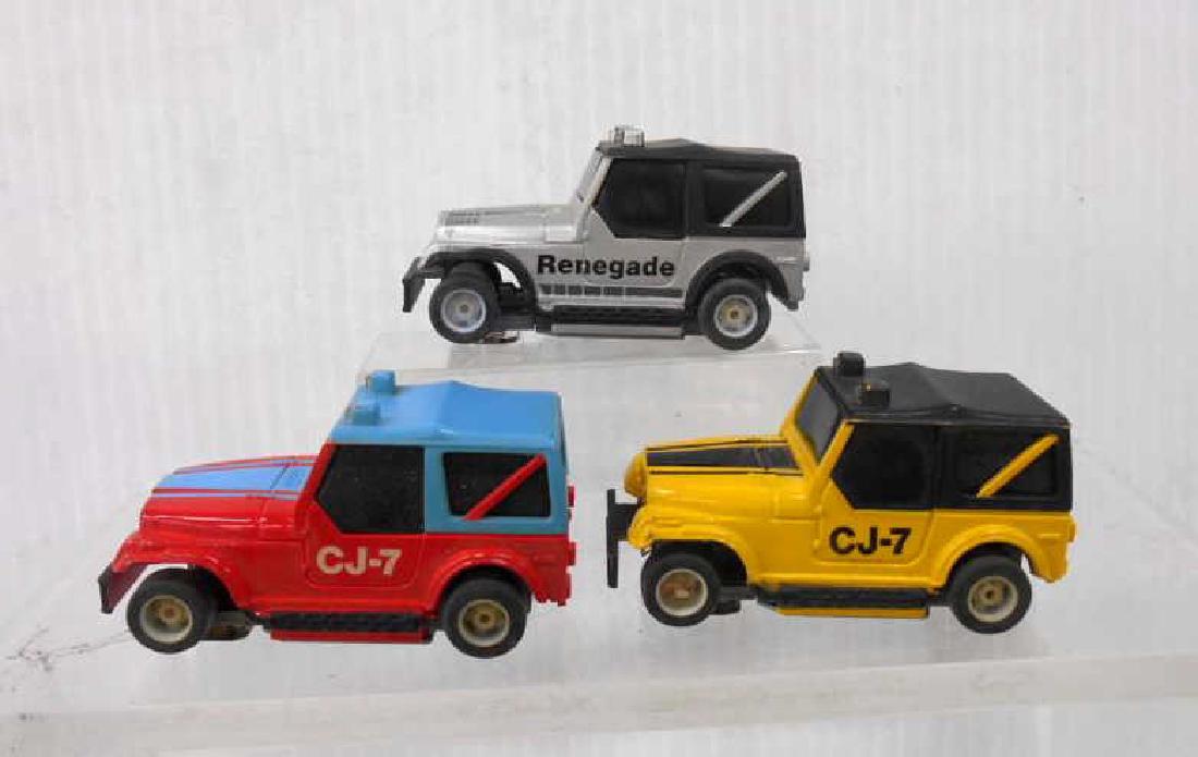 Tyco Afx Jeep Cj 7 & Renegade Slot Cars