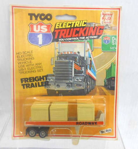 Tyco Us 1 Electric Trucking Roadway Trailer