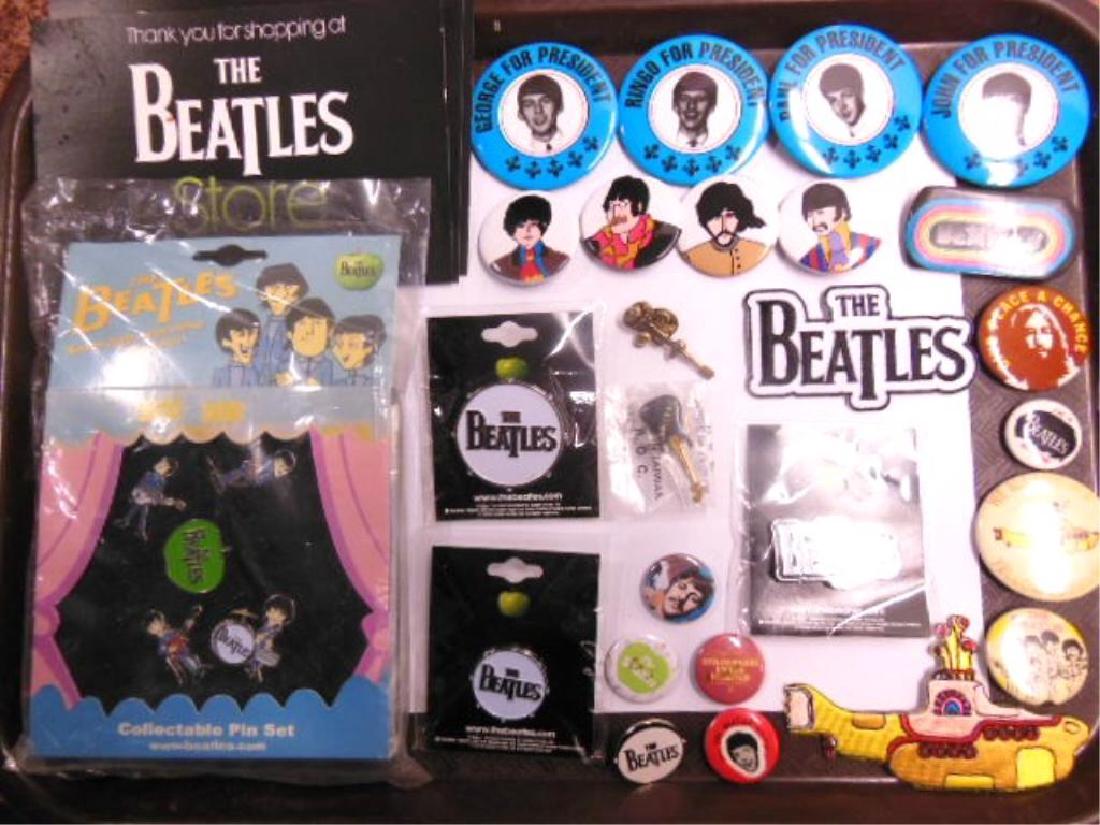 Beatles Buttons Pins & Patches