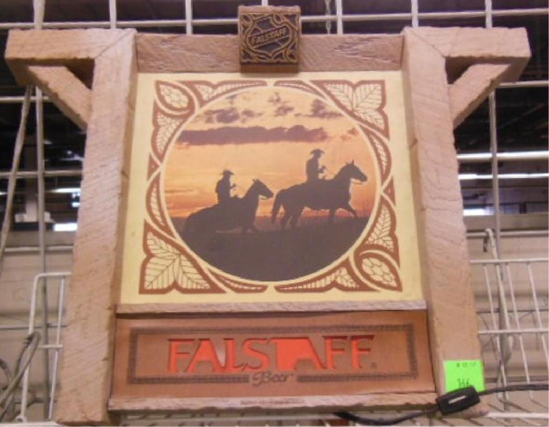 Vintage Falstaff Beer Light Sign