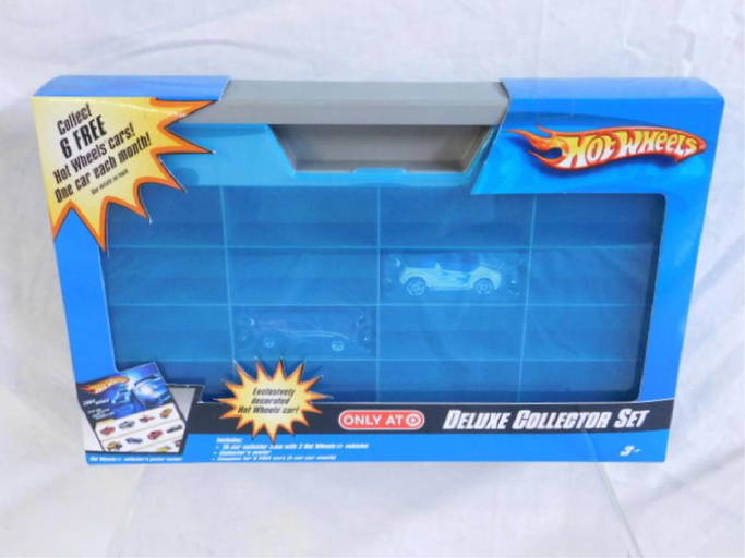 Hot Wheels Collector Case W/vehicles