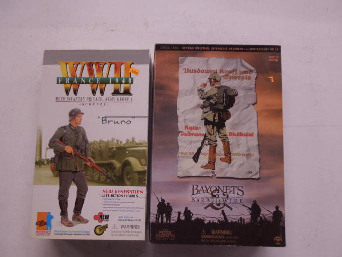 2 German Action Figures