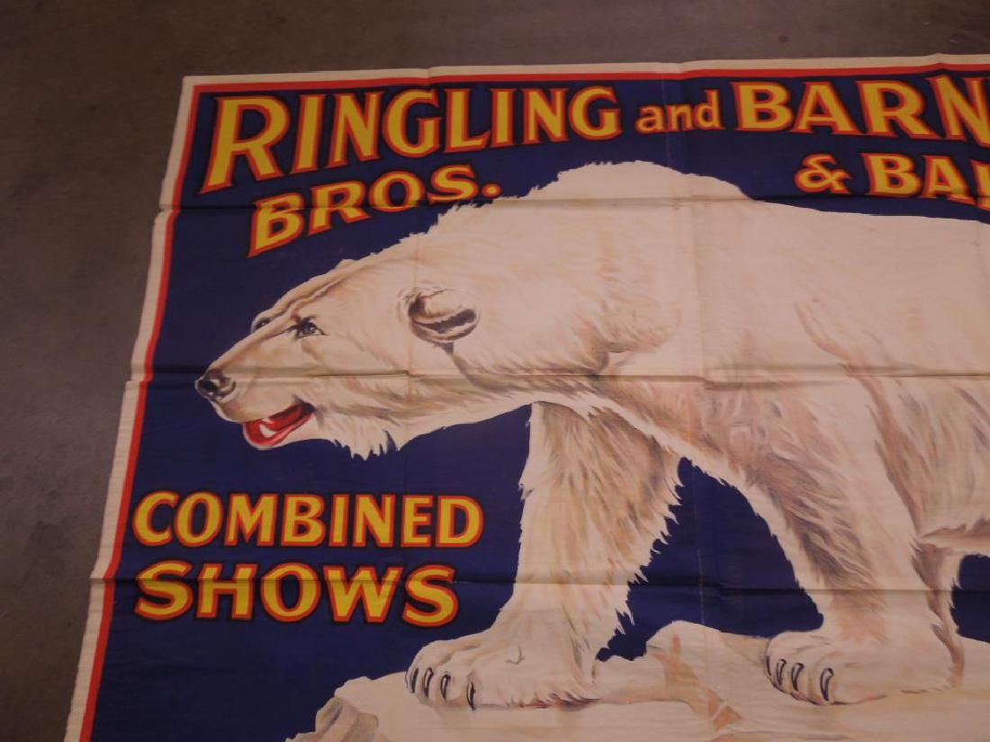 Rare Ringling Bros Large Poster