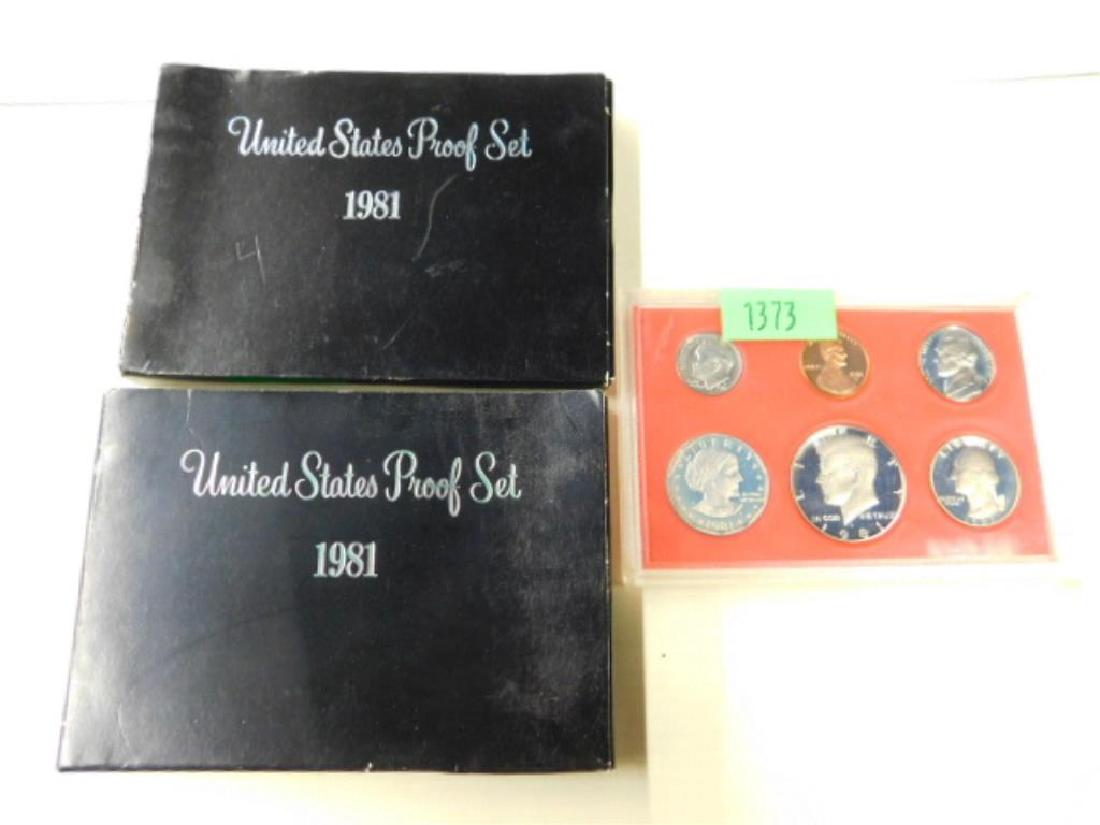 (2) 1981 Type Two Proof Sets