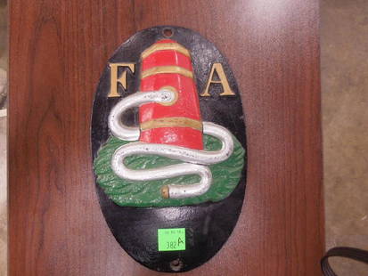 Philadelphia Cast Iron Fire Mark