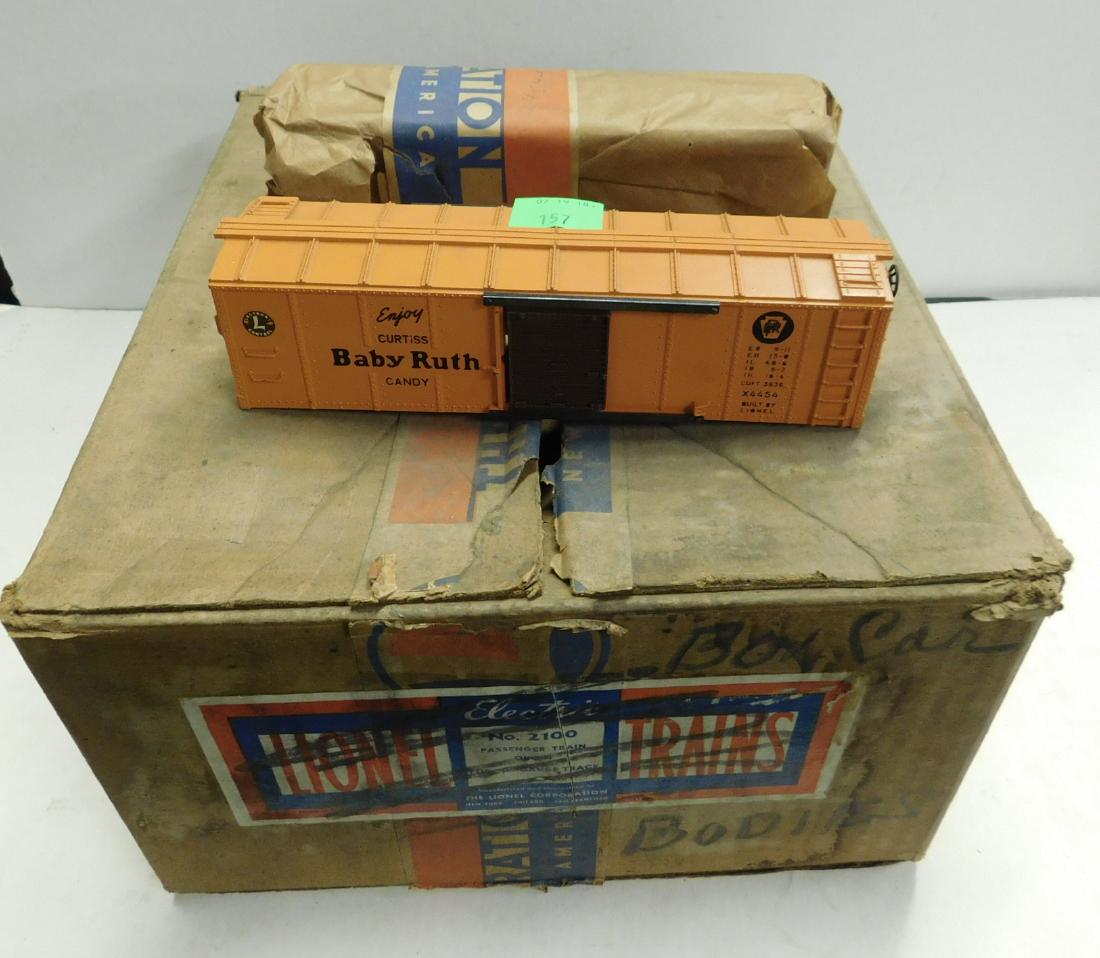 9 Lionel Baby Ruth Box Train Car Bodies