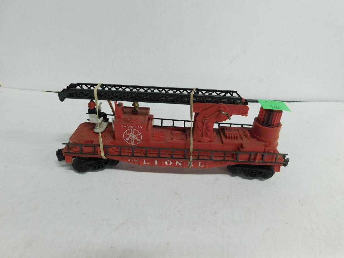 Lionel Postwar Operating Fireman & Ladder Car