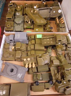 Lot Pyro Plastic Military Pieces