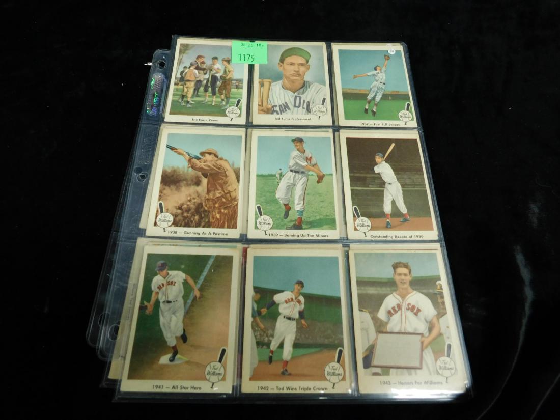 26 Fleer 1959 Ted Williams Baseball Cards