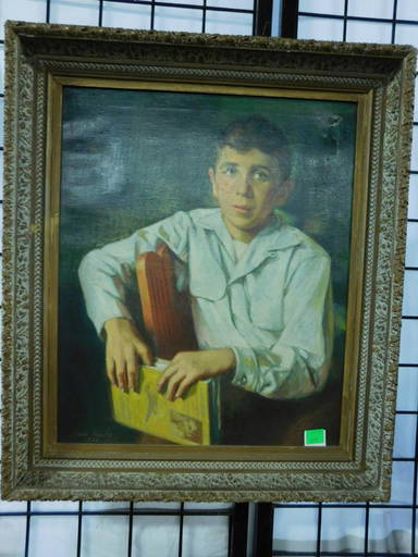Isaac Shultz Portrait Of A Boy