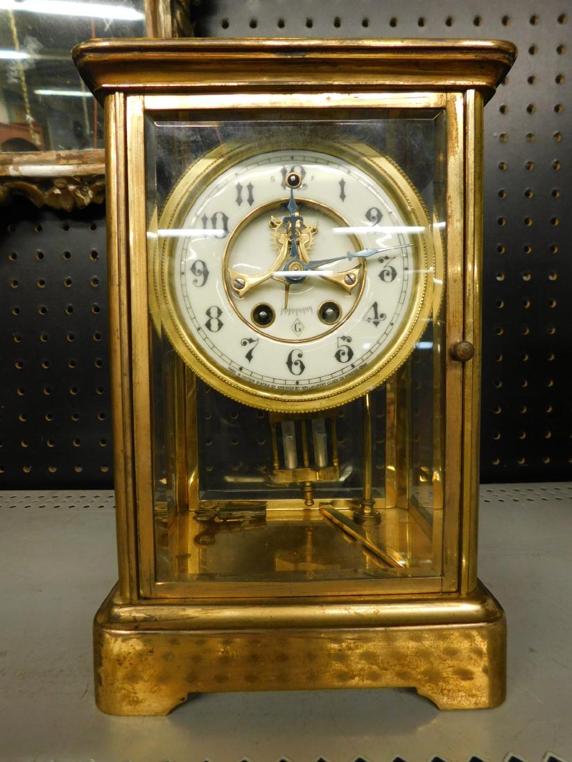 Gilbert Crystal Regulator mantle clock