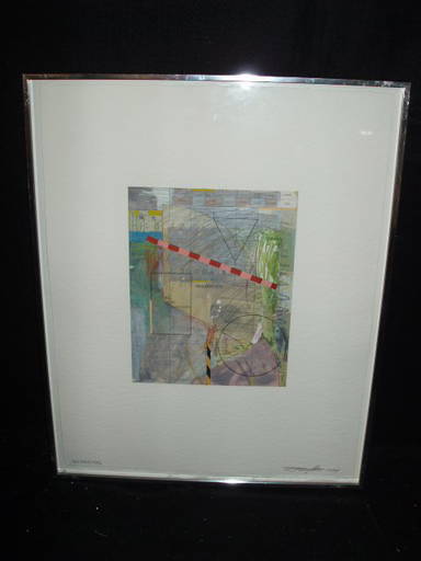 Donald Forsythe Signed Mixed Media