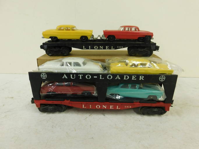 2 Lionel Post War Auto Loaders