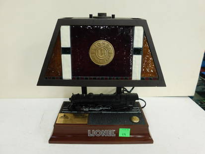 Lionel Train Table Lamp With Shade