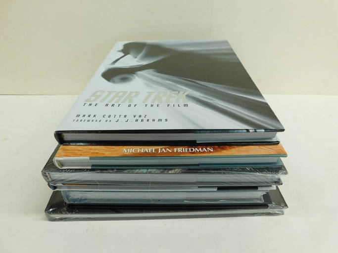 7 Star Trek Coffee Table Style Books