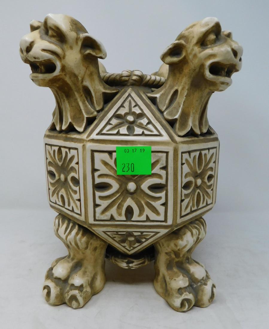 Large and Unusual Grotesque Ceramic Vase