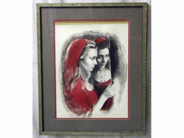 M. Maurice Signed Lithograph