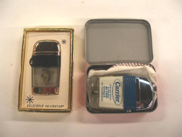 Vintage Scripto Vu Lighters