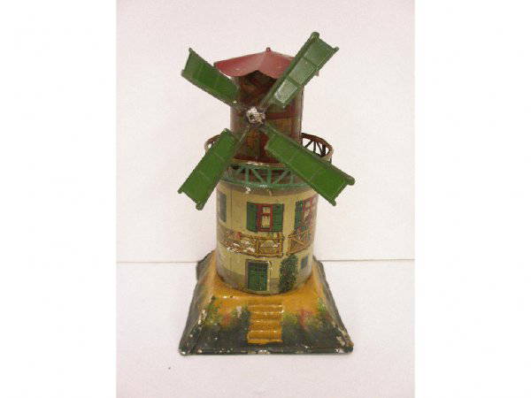 Antique Steam Driven Tin Windmill House