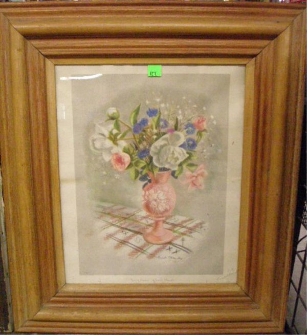 Lucile Blanch, "spring Flowers"