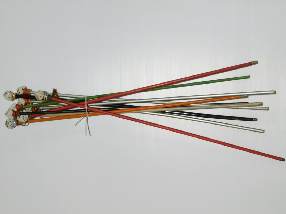10 Carnival Dice Theme Canes