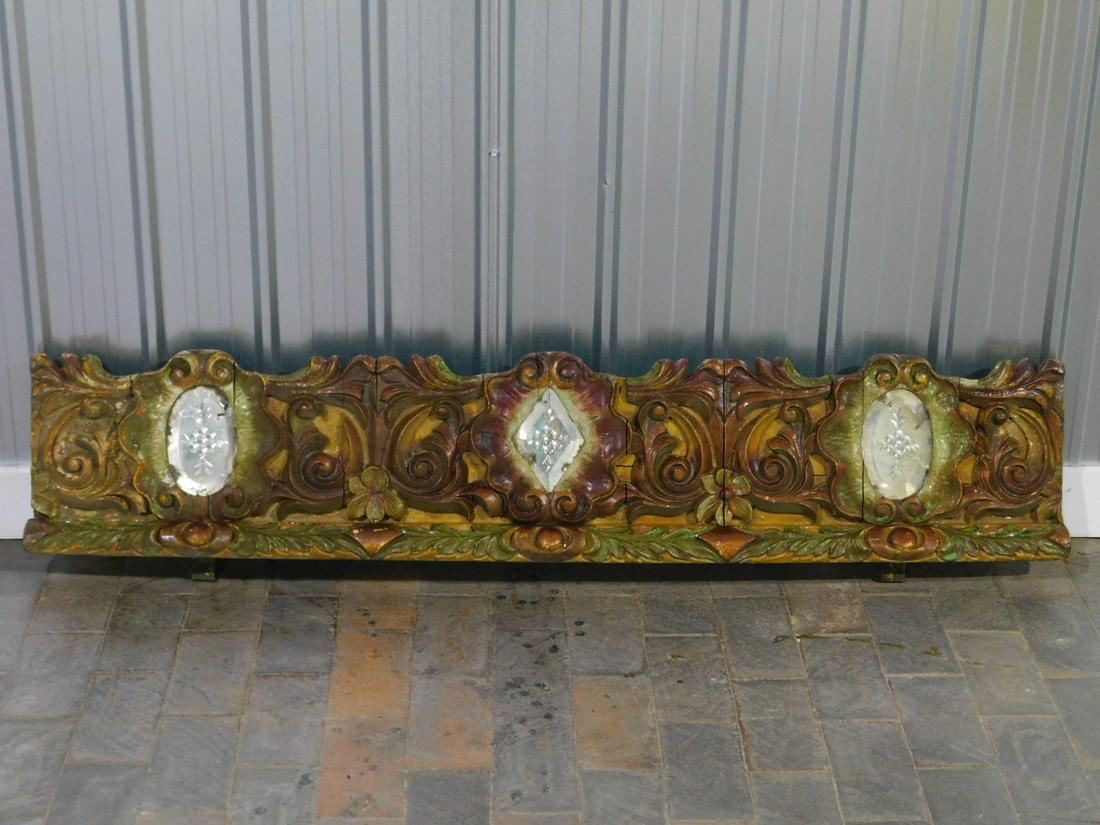 For Auction: Antique Carved Carousel Rounding Board (#1382) on Apr 30 ...