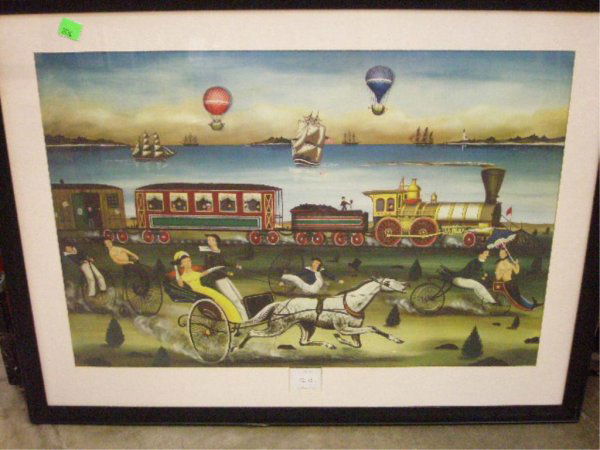 Ralph Cahoon print - Oct 05, 2008 | B.S. Slosberg, Inc. Auctioneers in PA