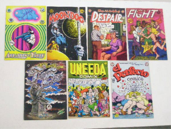 2034: 1960's & 70's Underground Comic Books