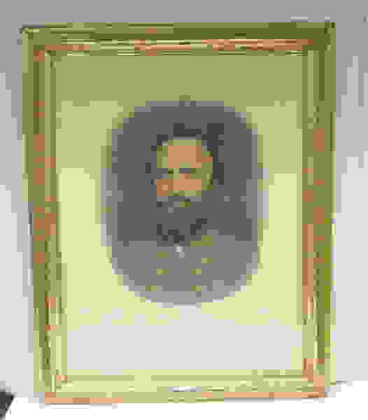 1872 Stonewall Jackson Colored Lithograph