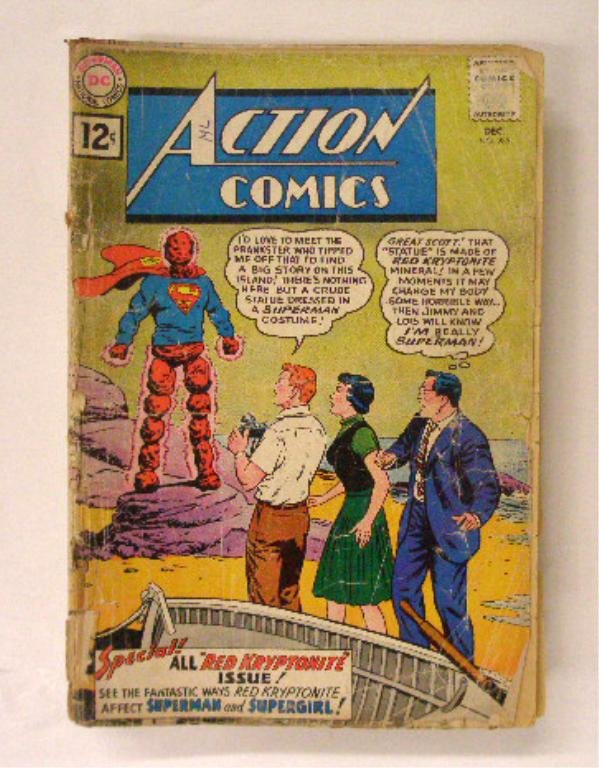 1442: 1960's Action Comics Comic Books
