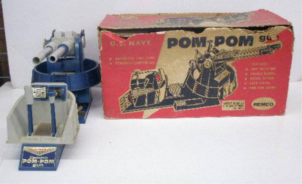 1960's Remco U.s. Navy Pom Pom Gun