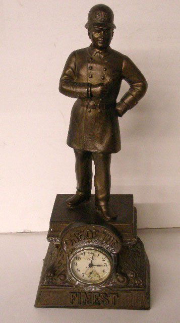 1086: 1889 N. Muller & Sons Novelty Clock