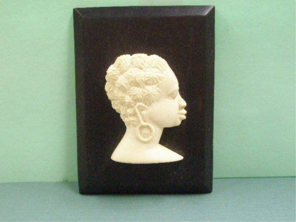 African Ivory Bust Carvings