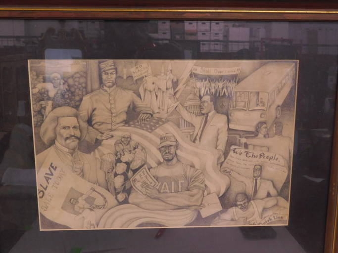 Dave Williams, Civil Rights Drawing (#2412) on May 05, 2022 | B.S ...