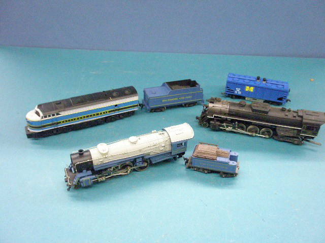 Vintage Ahm & Rivarossi Ho Trains
