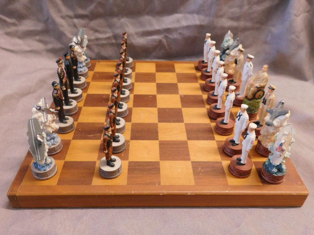 Ww Ii Design Chess Set