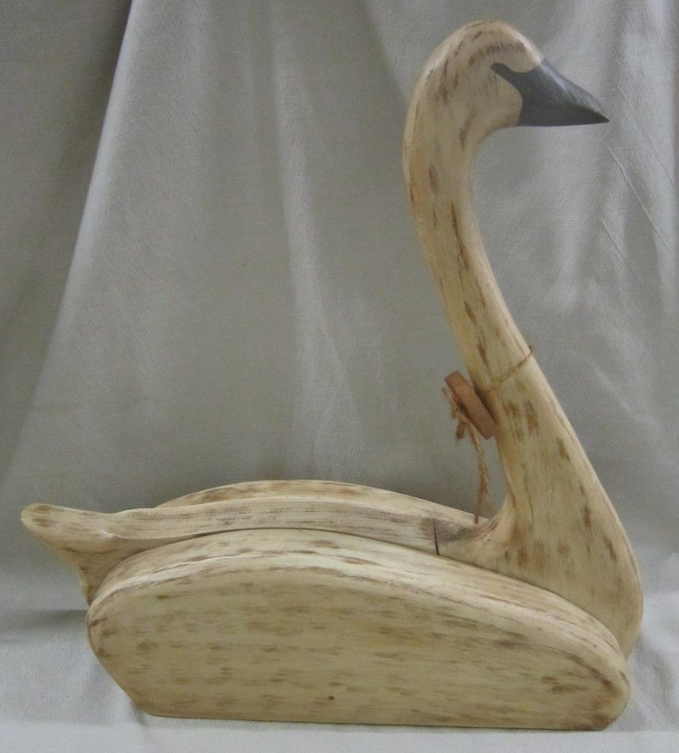 Swan Wood Carving