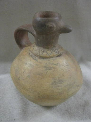 Moche Pottery Effigy Jar