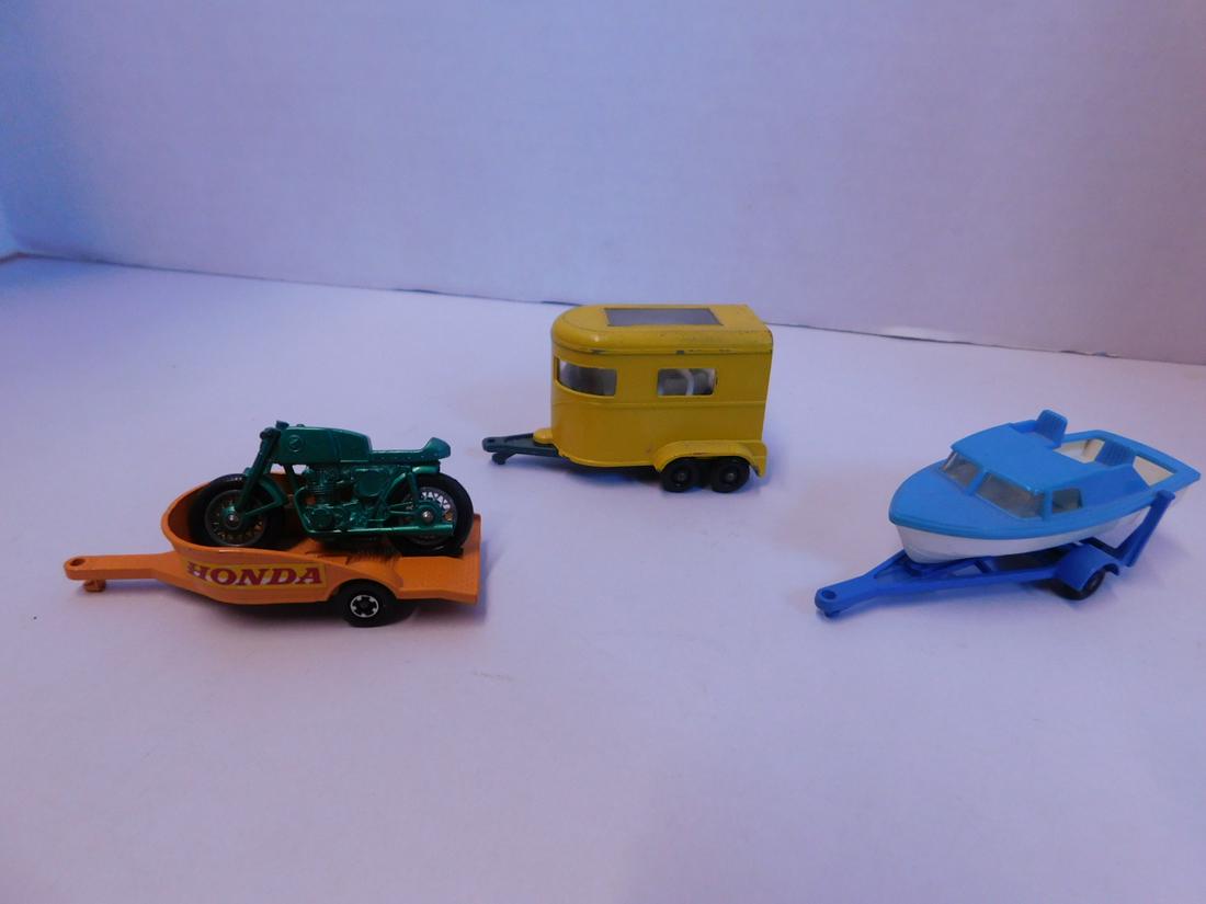3 Matchbox Series Trailers