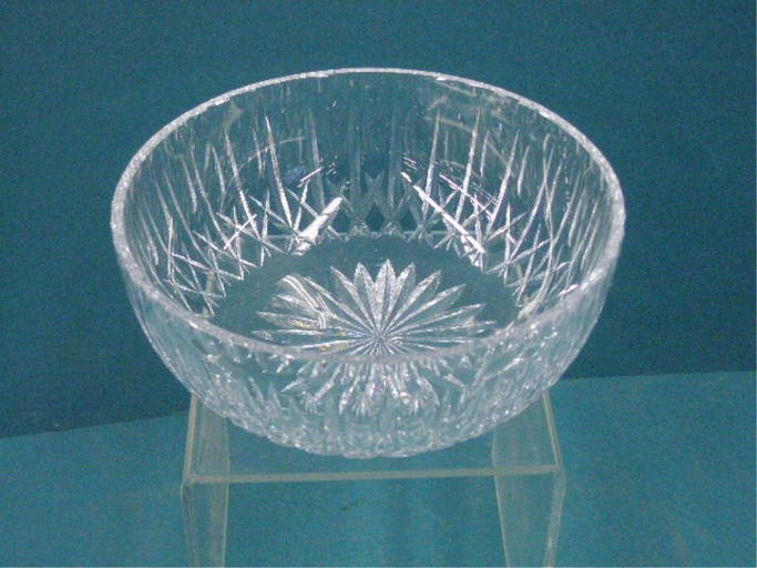 Thomas Webb Crystal Glass Bowl