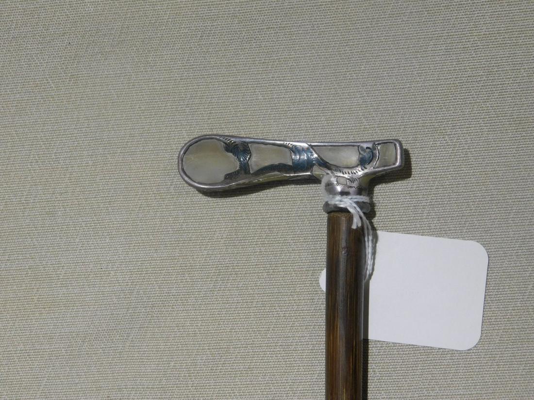Lady's Cane Mop & Sterling