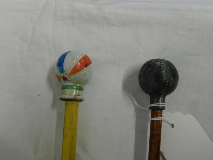 2 Carnival Ball Canes