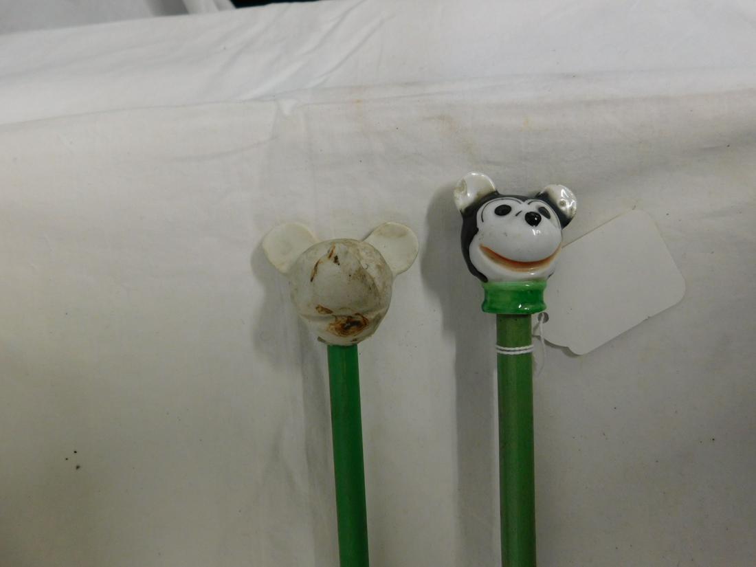 2 Mickey Mouse Canes