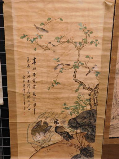 Chinese Duck Scroll