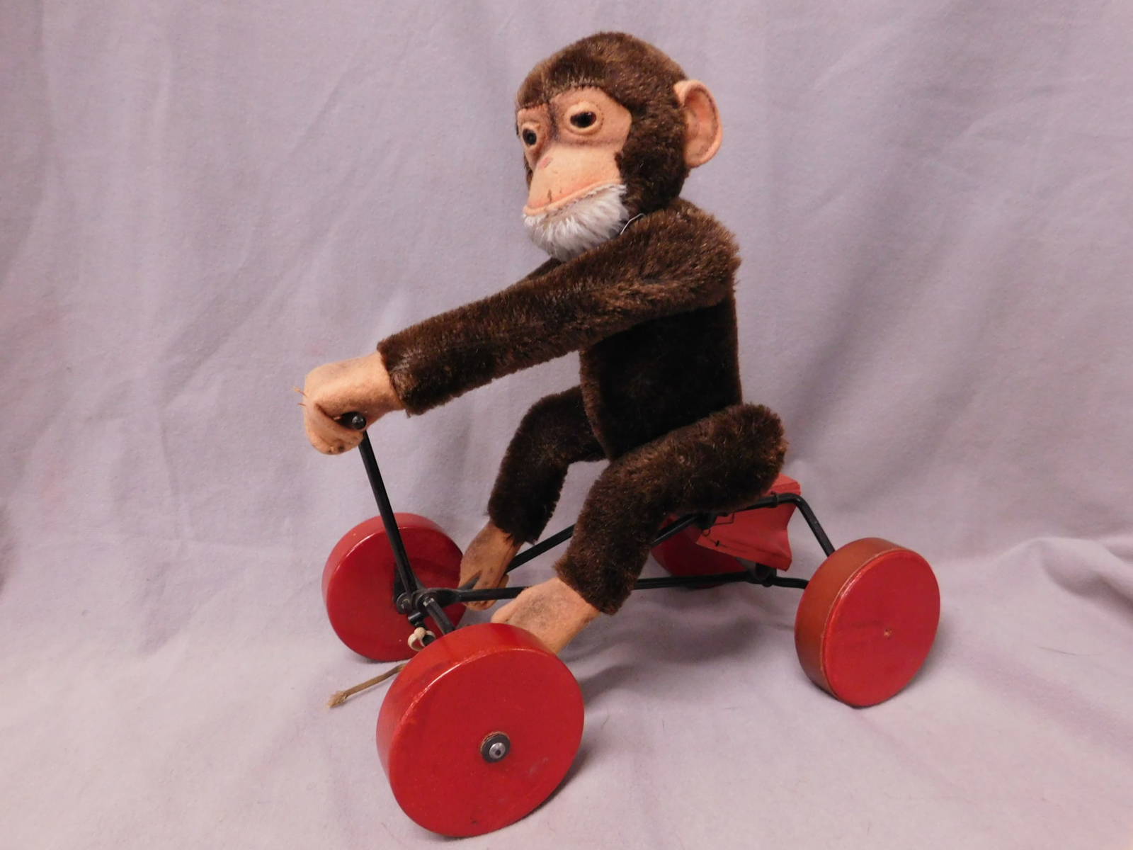 Steiff Monkey On Wheels Auction