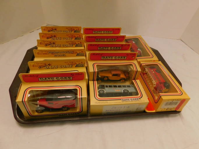 13 Lledo Vehicles In Original Boxes