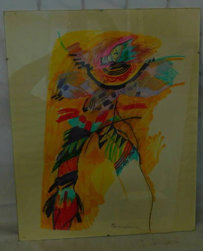 Barbara Bullock Abstract Painting