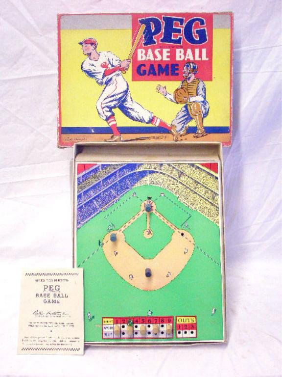 368: 1924 Peg Baseball Game