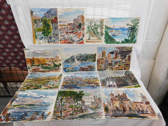 13 Freda Reiter Water Colors